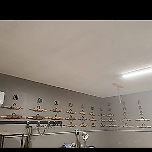 YYST Rolling Pin Holder Rolling Pin Display Rack Rolling Pin Storage - Hardware Included - No Rolling Pin-4/PK