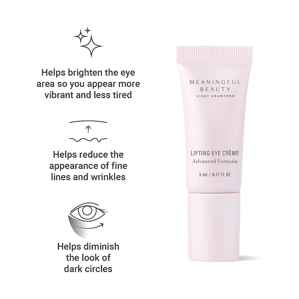 Meaningful Beauty Lifting Eye Crème Advanced Formula Under Care, Pack of 1