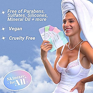 ParadiseGal 10 Face Masks Korean Skin Care - Soothing Collagen Infuser with Rice, Coenzyme Q10, Niacinamide, Ceramide | Best face mask skin care for all skin types (Soothing)