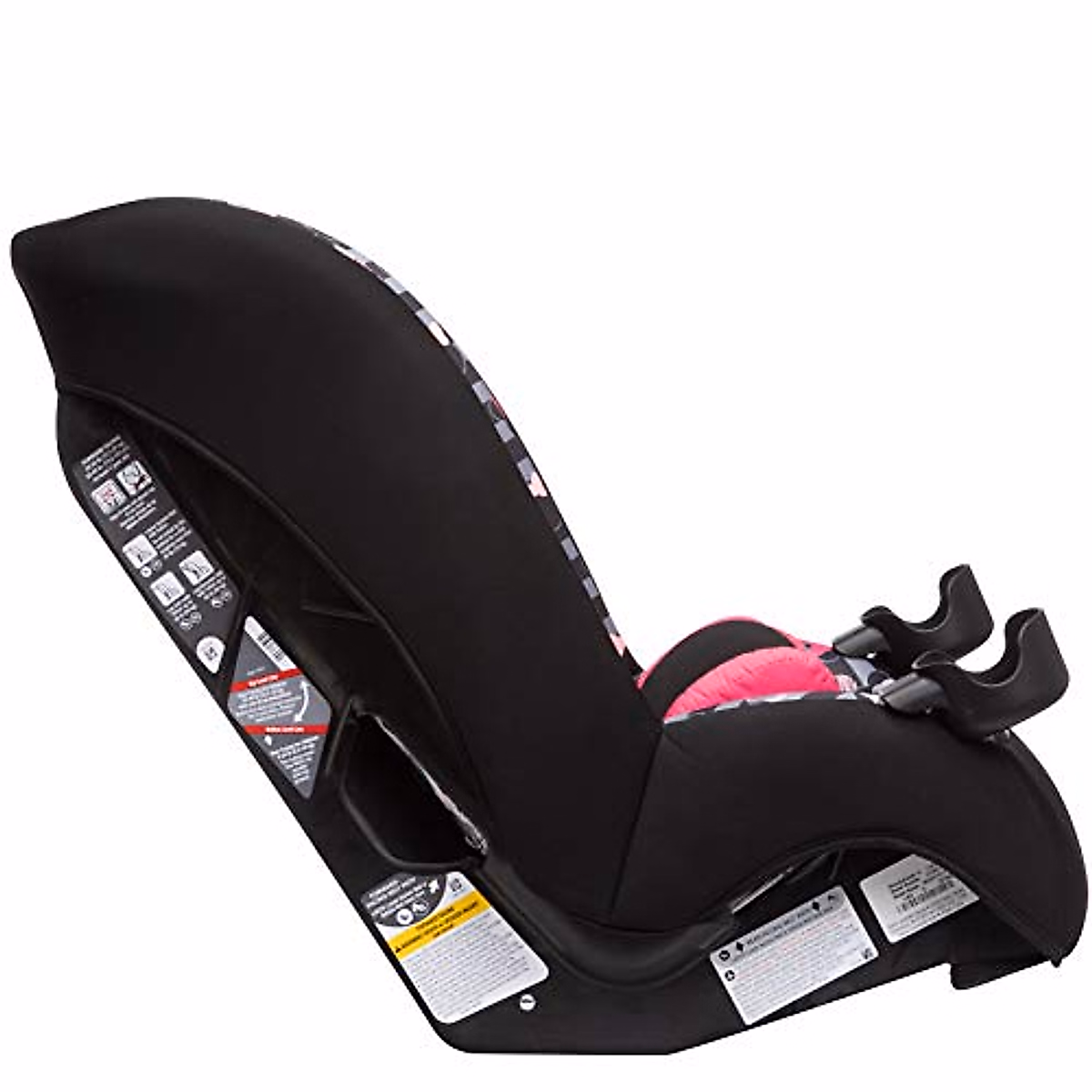 Disney Baby Jive 2 in 1 Convertible Car Seat,Rear-Facing 5-40 pounds and Forward-Facing 22-65 pounds, Minnie Stripes