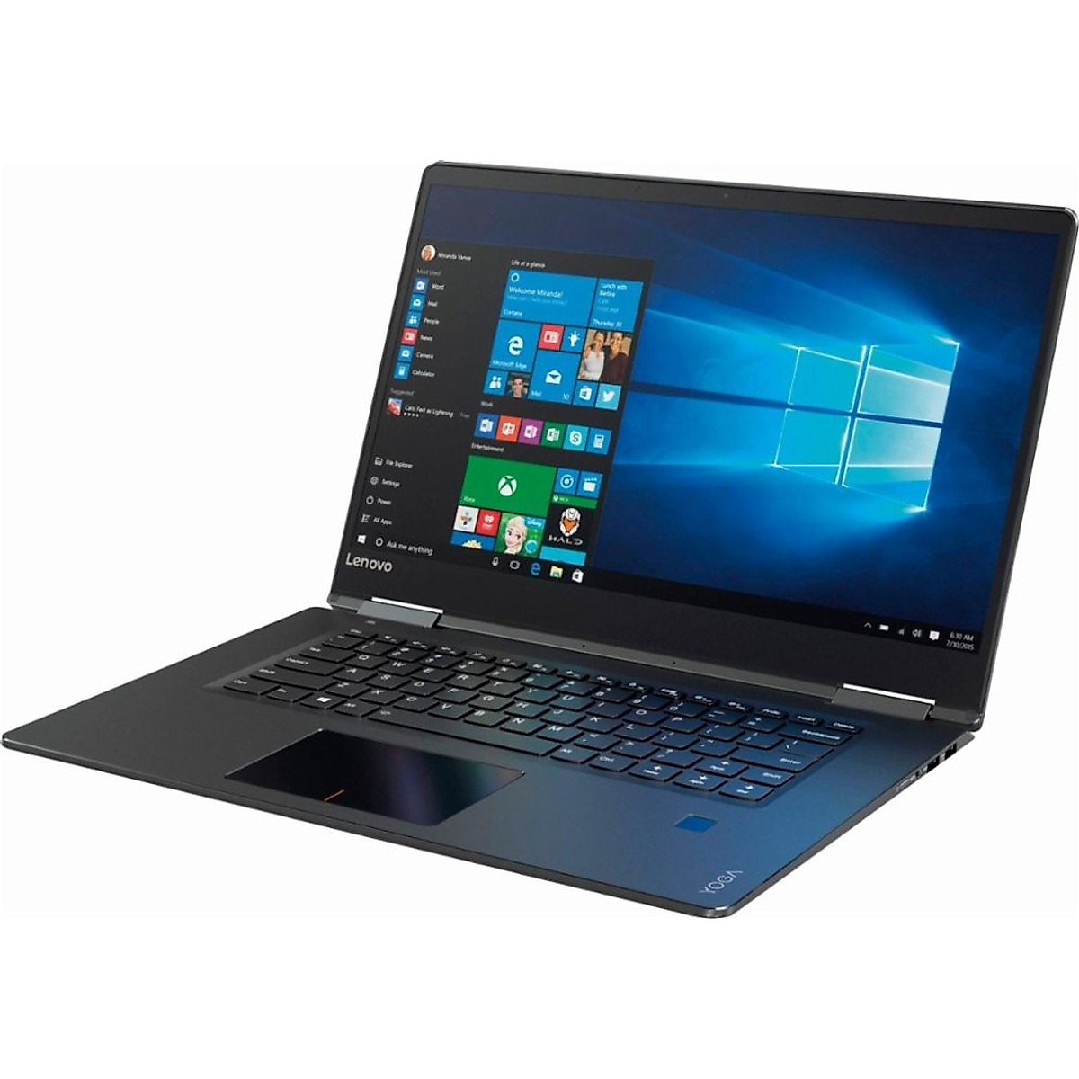 Lenovo Yoga 710-15 - 15.6" FHD Touch-Screen - 7th Gen Core i5-7200U - 8GB Ram - 256GB SSD - Black