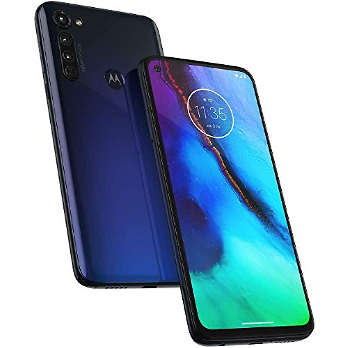 Moto G Stylus | Unlocked | Made for US by Motorola | 4/128GB | 48MP Camera | 2020 | Indigo (Renewed)