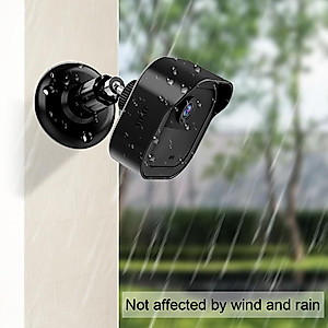 All-New Blink Camera Wall Mount for Blink Outdoor(4th & 3rd Gen) Camera,Weatherproof Protective Housing and 360 Degree Adjustable Mount for Blink Camera System (Black)