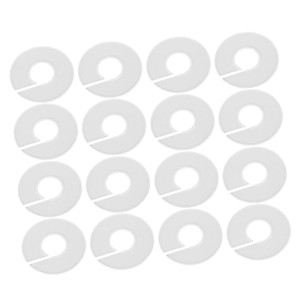 Cabilock Clothes Size Dividers Round 20 Pack Closet Wardrobe Separator Hooks for Easy Hanging
