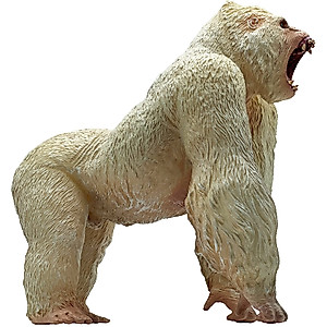 Higherbros Gorilla King Kong Toys Action Figure Rampage Gorilla Fight Mode Gorilla Ape Solid Wild Animal Figurines for Role Playing Story Telling Toy