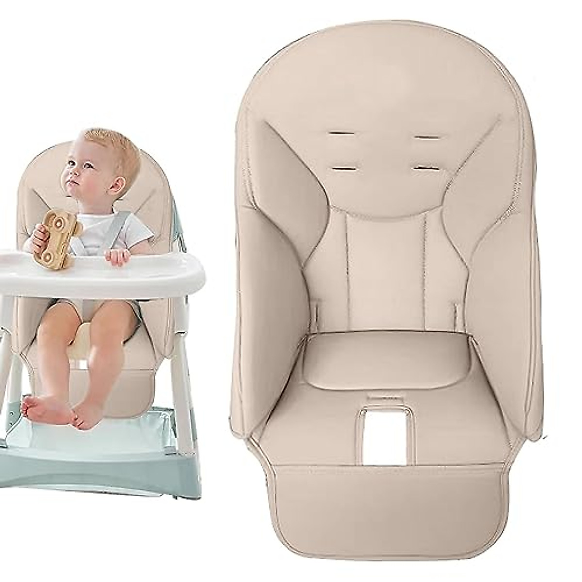 Hondony High Chair Covers for Baby, High Chair Cushion, Universial Replacement for Gracos High Chair, for Ingenuity High Chair