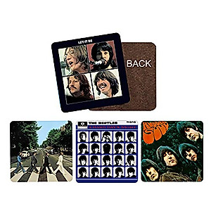 Beatles Album Cover Reproduction Coasters Musician Gift Rock and Roll Fan