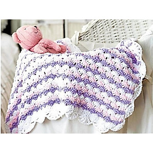 2 Pack/Skeins Himalaya Dolphin Baby Colors, Each Skein 100 Gr/3,5 oz, 120 mt/ 132 yd, Super Bulky Yarn, Blanket Yarn, Velvet Yarn, Knitting Yarn, Amigurumi Yarn, Baby Yarn (80409)