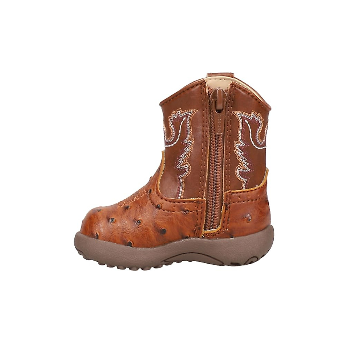 Roper Infants Cowbabies Bumps Boot, Pink, 3