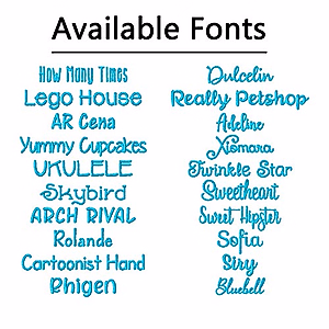 Name Patch Iron-on or Sew-on Applique Embroidered Patch for Uniform, Backpack, Christmas Stocking, Easter Basket, Wedding, School