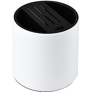 ceramic Utensil Caddy Kitchen Rotatable Tableware Storage Box， Chopsticks Fork Holder Cutlery Drain Rack， Spoon Fork Shelf Storage Holder Box Pen Holder chopstick holder