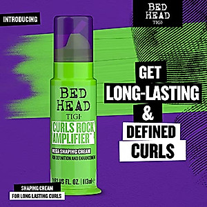 TIGI Bed Head Curls Rock Amplifier Curly Hair Cream for Defined Curls