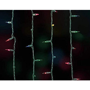 Home Accents Holiday 20 ft. 100-Lights String-to-String Incandescent Lights Mini Bulb Multi Color (4 Pack)