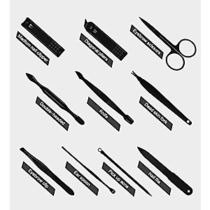 Nail Clippers Sets High Precisio Stainless Steel Nail Cutter Pedicure Kit Nail File Sharp Nail Scissors and Clipper Manicure Pedicure Kit Fingernails & Toenails with Portable stylish case (Yellow)