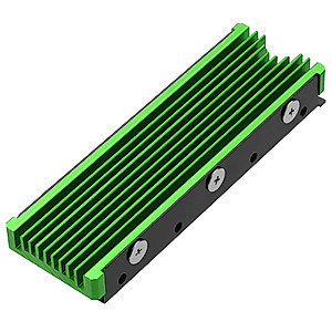 MHQJRH M.2 2280 SSD heatsink (Green)