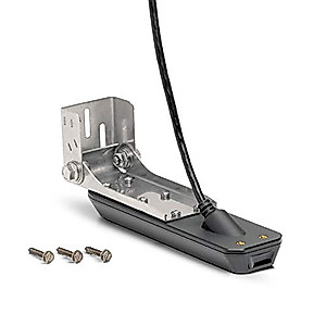 Humminbird 710282-1 XM 9 HW MSI T HELIX (MEGA Side Imaging+, Down Imaging+) Dual Spectrum CHIRP with Temperature Transom Mount Transducer, Black