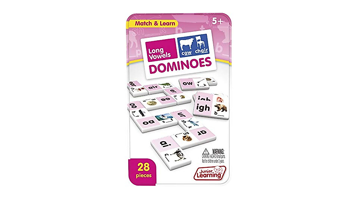 Engaging Long Vowel Dominoes Educational Game