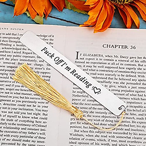 Bookmarks Gifts for Book Lovers Women Bookish Gifts for Christmas Birthday Book Marker for Female Friends Teens BFF Bookworm Reader Reading Present Book Club Gifts for Friend Teacher Mentor