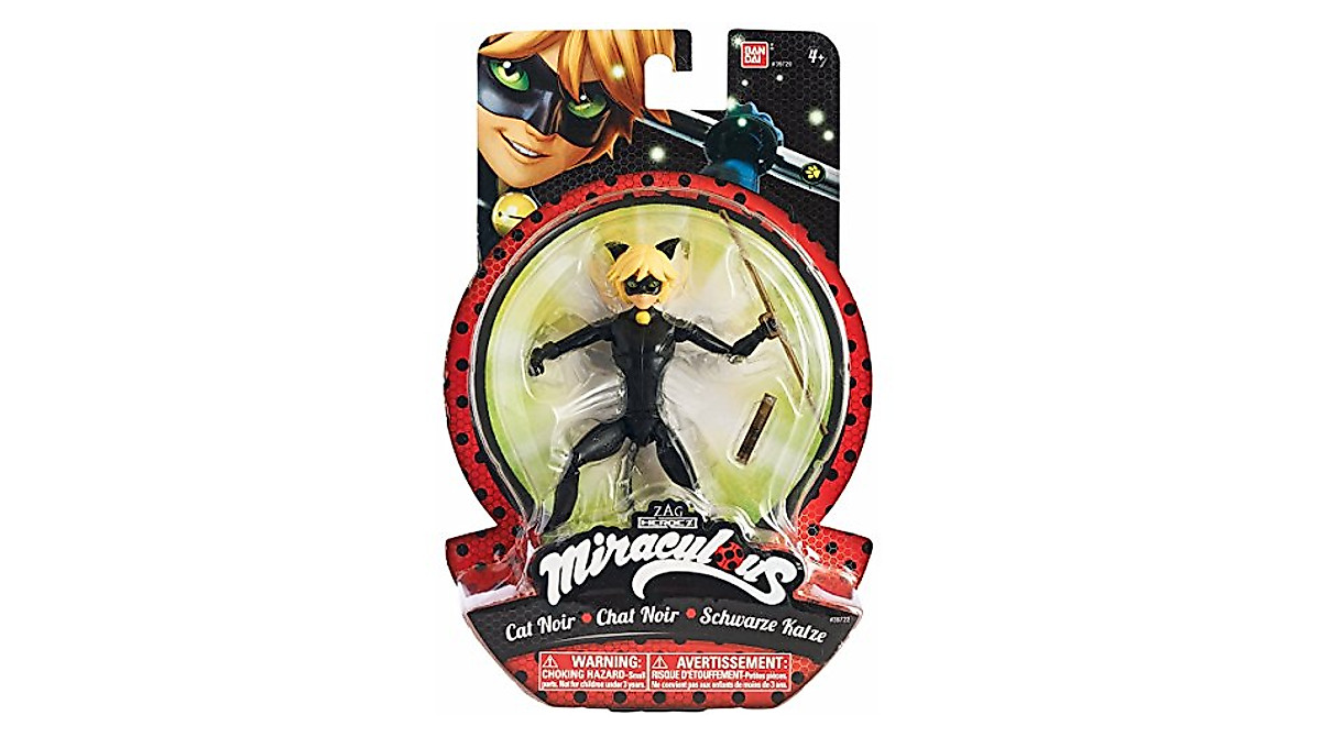 Shop Miraculous Ladybug Cat Noir Figure - 14cm Action Toy