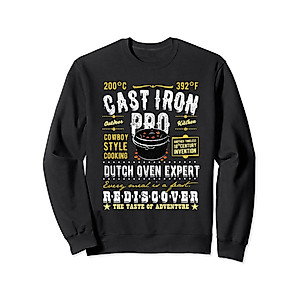 Dutch Oven Cast Iron Pro BBQ Dutch Oven Sweatshirt
