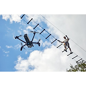 Parrot PF728000 ANAFI Drone, Foldable Quadcopter Drone with 4K HDR Camera, Compact, Silent & Autonomous, Realize your shots with a 180° vertical swivel camera, Dark Grey