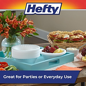 Hefty Everyday Soak-Proof Foam Bowls, 12 Ounce, 50 Count