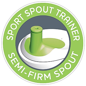 Chicco Sport Spout Trainer, Spill Free Baby Sippy Cup, 9 Months, Pink/Purple,2 Count (Pack of 1)