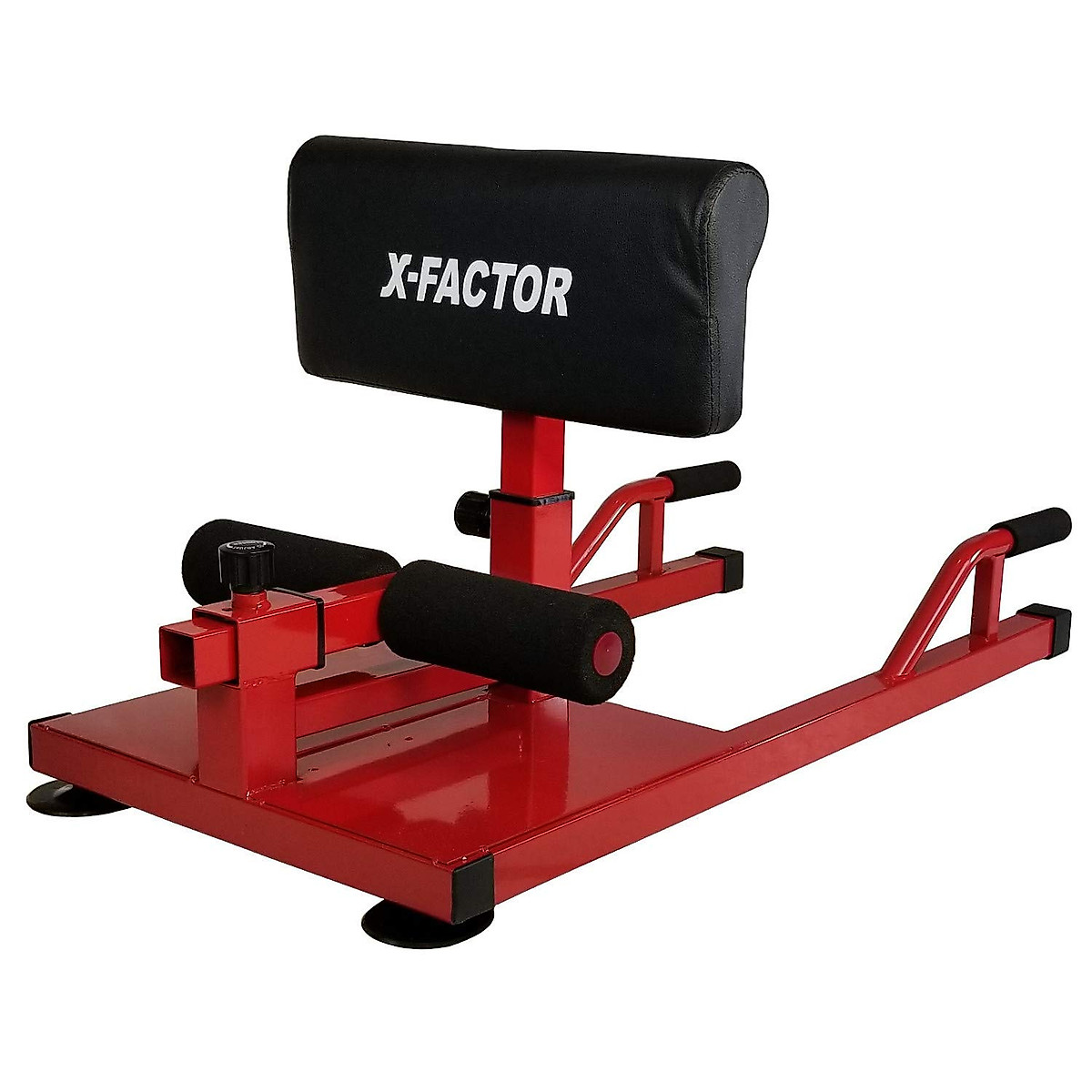 X-Factor 3 in 1 Sissy Squat Multi Function Machine Ultimate Home Gym Leg Extensions Abdominal Exercises Sit Ups Push Ups Deep Squat Workout Strength Training