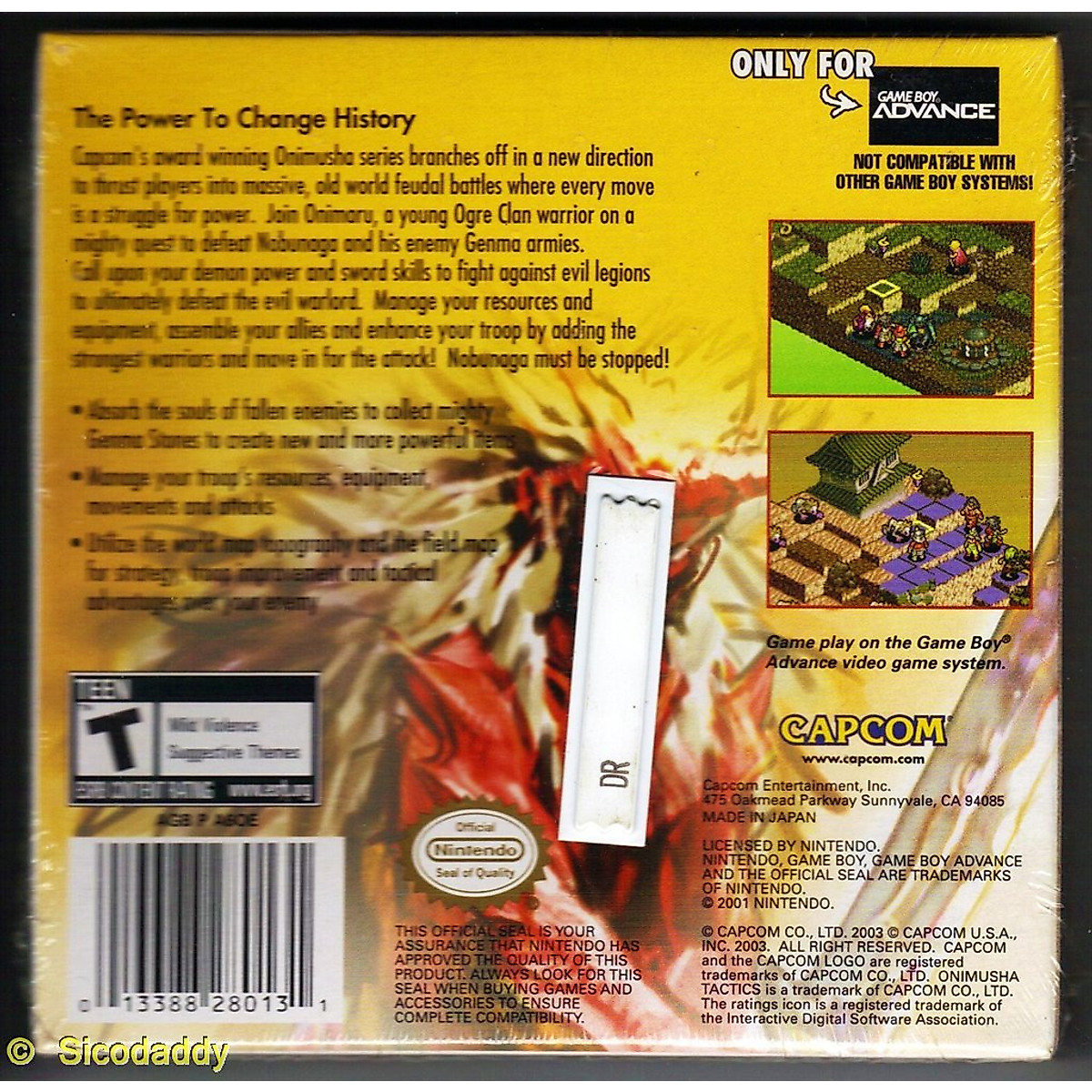 Onimusha Tactics - Game Boy Advance