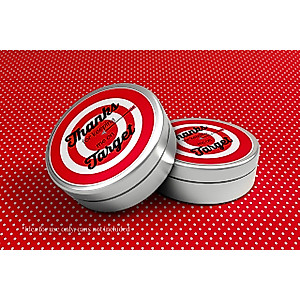 Keeping Me On Target Teacher Appreciation Thank You Sticker Labels, 40 2" Party Circle Stickers by AmandaCreation, Great for Envelope Seals & Gift Bags