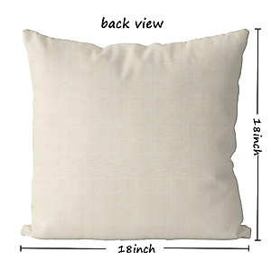 GAGEC Christmas Pillow Covers 18x18 Inch Set of 4 Santa Claus Christmas Tree Throw Pillow Covers Red Nose Reindeer Xmas Winter Pillowcase Home Decor Living Room Decorative Cushion Case for Sofa