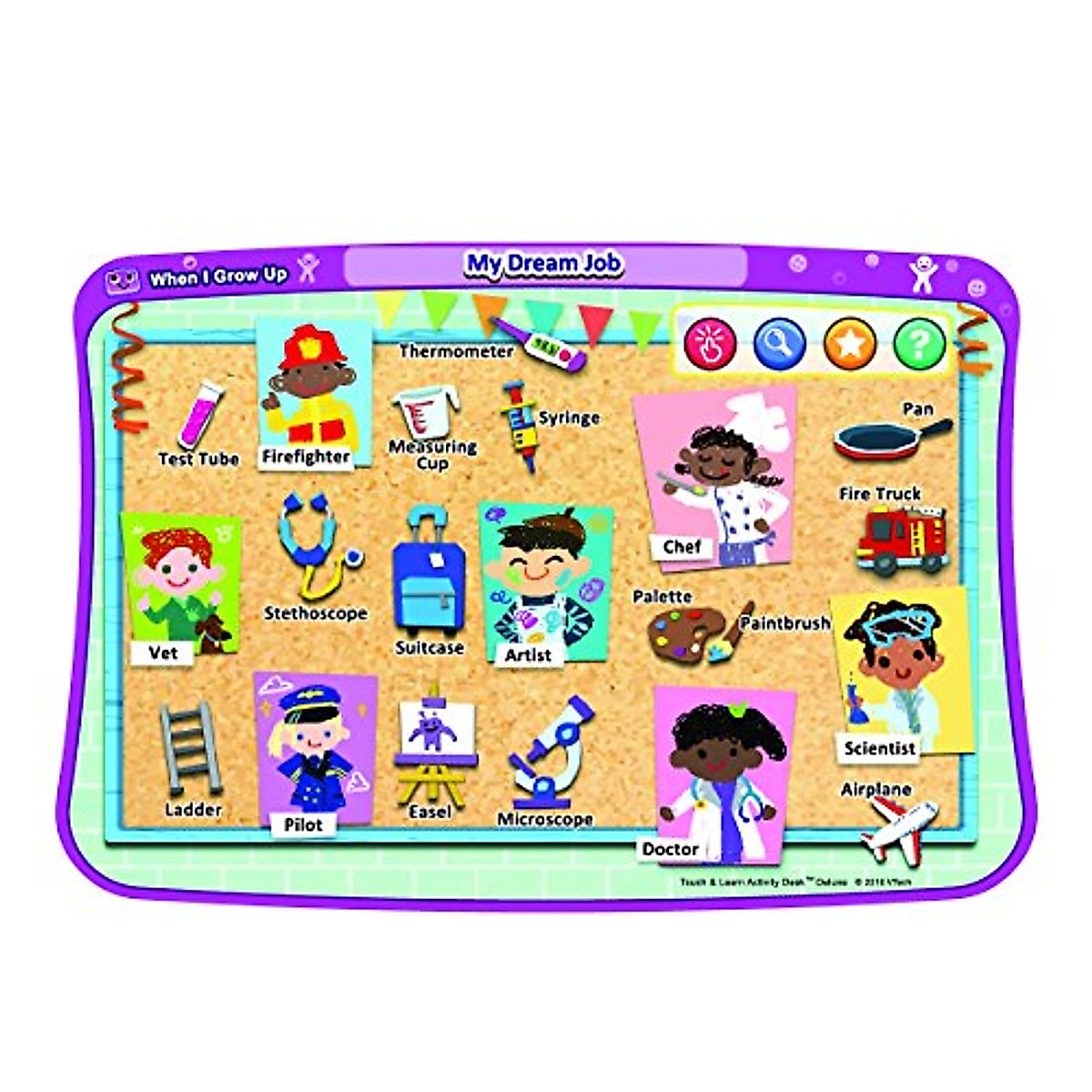 VTech Touch and Learn Activity Desk Deluxe Expansion Pack - When I Grow Up