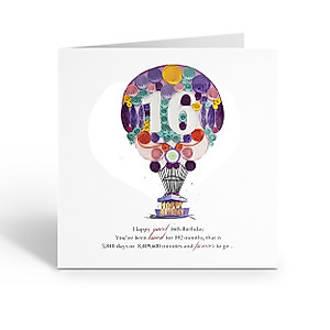 TAMAWire 100th Birthday Quilling Card, Happy Birthday, Blank Inside