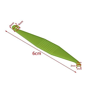 1/4" Inch Orthodontic Elastic Rubber Bands 100 Pack Neon Medium Force 4.5 oz for Bows, Dreadlocks, Dreads, Doll Hair, Braids, Horse Mane Tail, Tooth Gap + Free Elastic Placer for Braces by AdentalZ