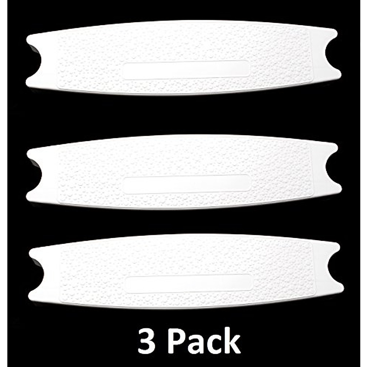 New JSP Manufacturing fits Hydrotools 87901 Swimming Pool Molded Plastic Replacement Ladder Rung Step (3) White
