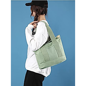 Tote Bag Women Large Canvas Tote Bag Satchel Bag Tote Handbag Shoulder Bag Stylish College Bag Crossbody Bag Hobo Bag
