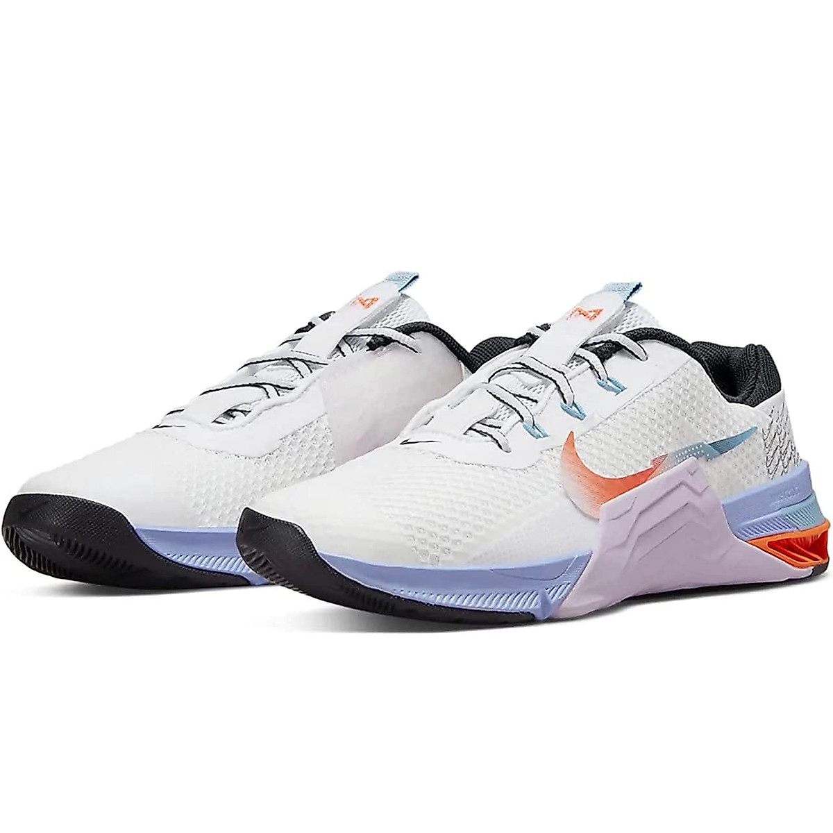 Nike Women's Metcon 7 Training Shoe, White/Doll-Light Marine (us_Footwear_Size_System, Adult, Women, Numeric, Medium, Numeric_8)