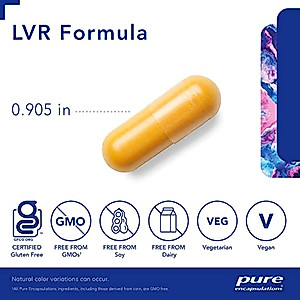 Pure Encapsulations LVR Formula | Hypoallergenic Supplement with Antioxidant Support for Liver Cell Health | 60 Capsules