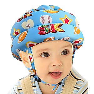 Simply Kids Baby Helmet for Crawling Walking I Baby Head Protector No Bumps and Soft Cushion Infant Baby Safety Headguard for Learning to Walk I Toddler Helmets 1-2 Years Old, 6-12 Months