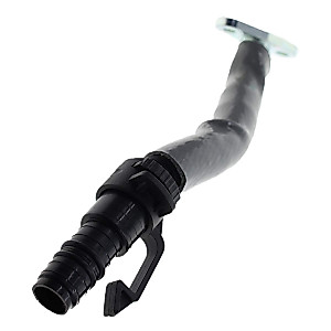 AUTOKAY Turbo Oil Return Pipe Tube with Gasket Fit for 2011-2019 Chevy Cruze Sonic Trax Buick Encore 1.4L, Engine Turbocharger Oil Return Hose Line Replace# 55587854 55569839