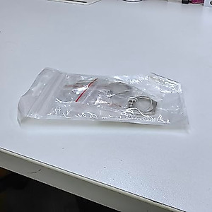 VOVIGGOL Cell Phone Ring Holder Stand 5 Pack，Transparent Phone Ring Holder Finger Kickstand 360° Degree Rotation Clear Phone Ring Grip Compatible iPhone Cellphone Phone Case(Square)