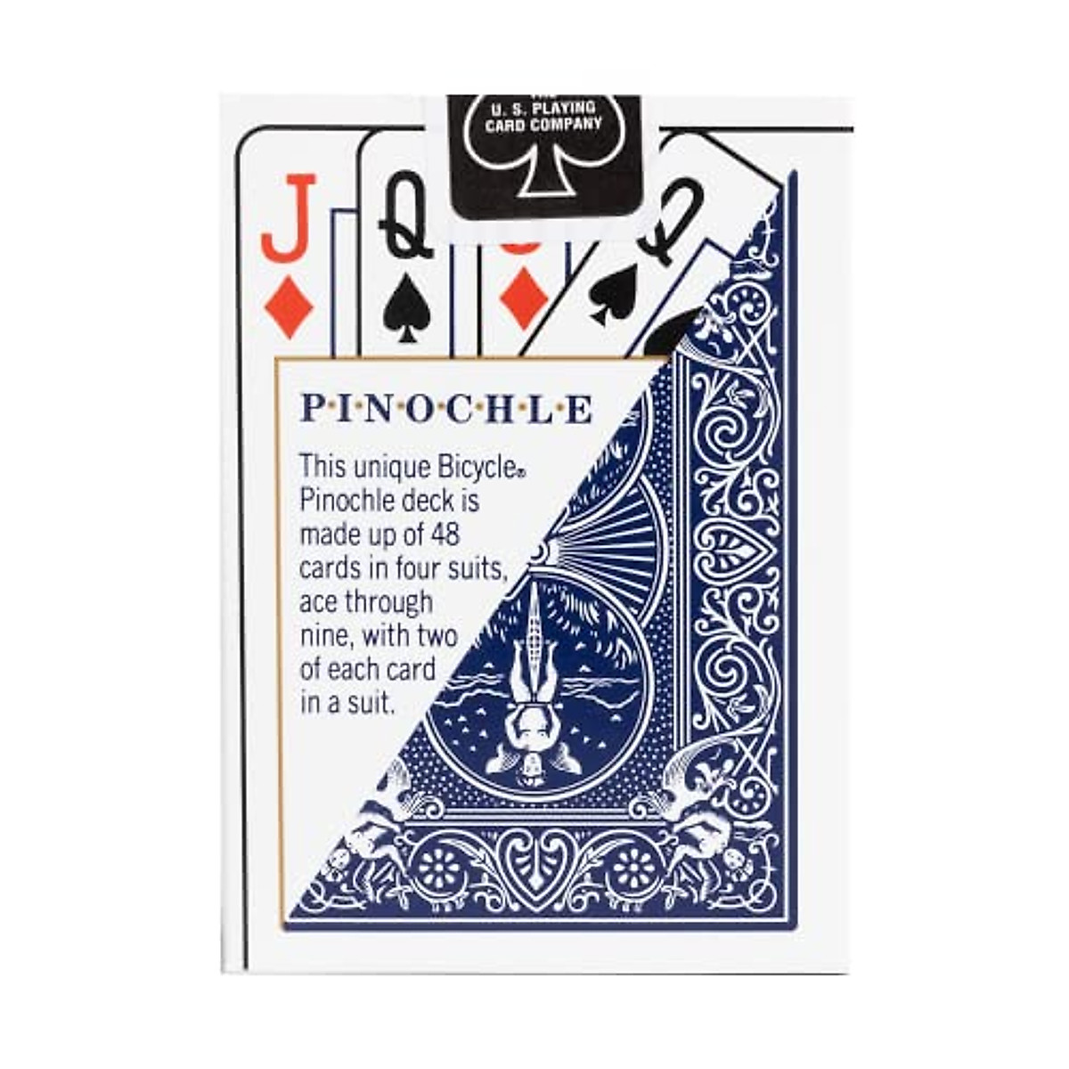 Bicycle Pinochle Playing Cards, Standard Index, 1 Deck