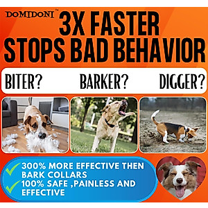 2024 Dog Bark Deterrent Device - Anti-Bark Devices for Dogs, No More Barks Dog Training Tool (Cali Orange)