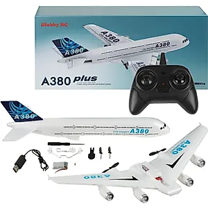 Vecktodisy Remote Control Airplane,RC Airlane Ready to Fly,2 Channels RC Plane Built in 6-Axis Gyro,Remote Control Plane for Kids Boys Beginner
