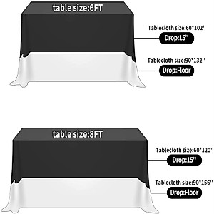 AK TRADING CO. Lush Panne Velvet Tablecloth - 60 x 102 Inch Rectangular Table, Plum