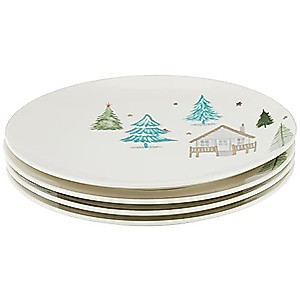 Lenox 890751 Balsam Lane 4-Piece Accent Plate Set