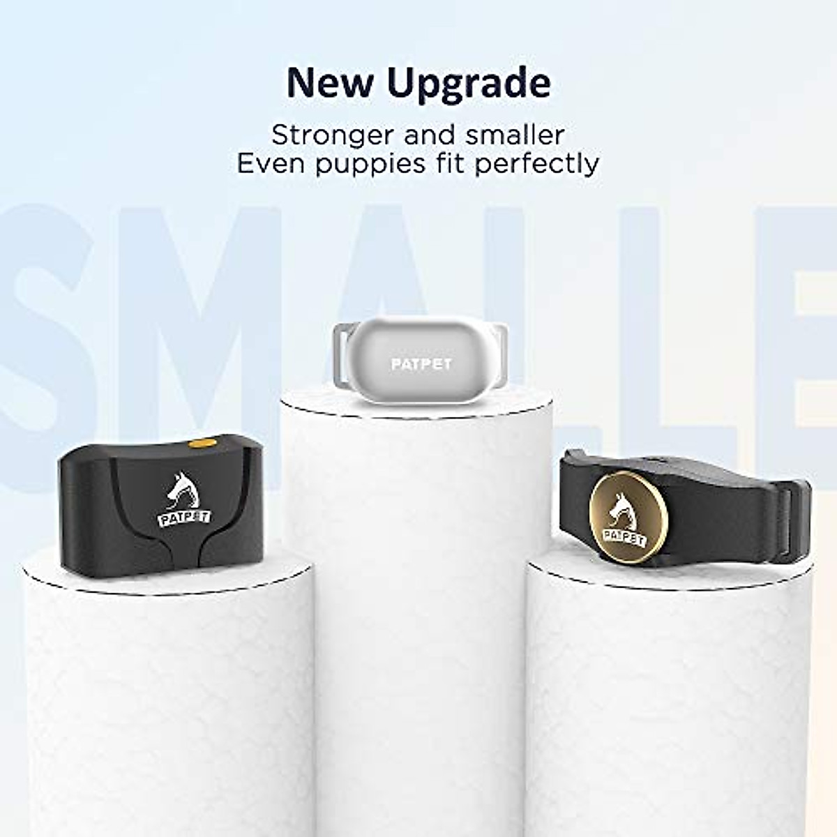 PATPET Shock Collar for Small Dog - 3000Ft Control with 3 Safe Training Modes for Small Medium Large Dogs, 2023 Upgrade Electric Dog Training Collar with Remote