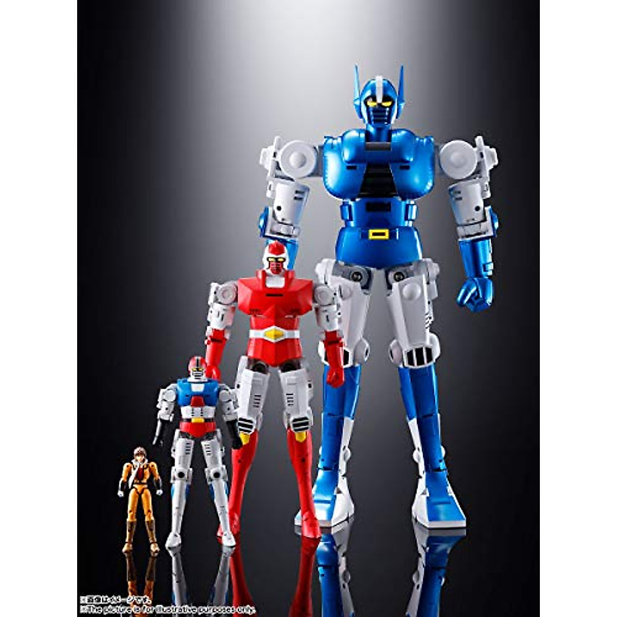 TAMASHII NATIONS - Gordian Gordian The Warrior - GX-95, Bandai Spirits Soul of Chogokin Die-Cast Metal Collectible