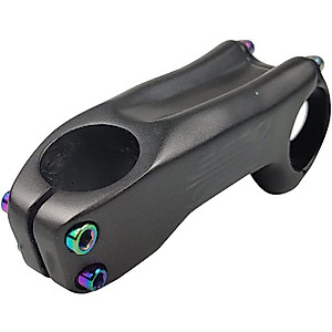 ZECHAO Mountain Bike Carbon Stem,6/17 Degree 31.8MM Road Bike Carbon Stem Positive and Negative Cycling Parts Bike Stem Bike Stem (Color : 6 Degree, Size : 120mm)