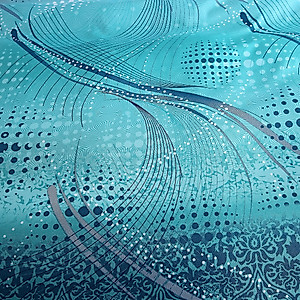 Swanson Beddings Twilight-P 3-Piece Bedding Set: Duvet Cover and Two Pillow Shams (King)